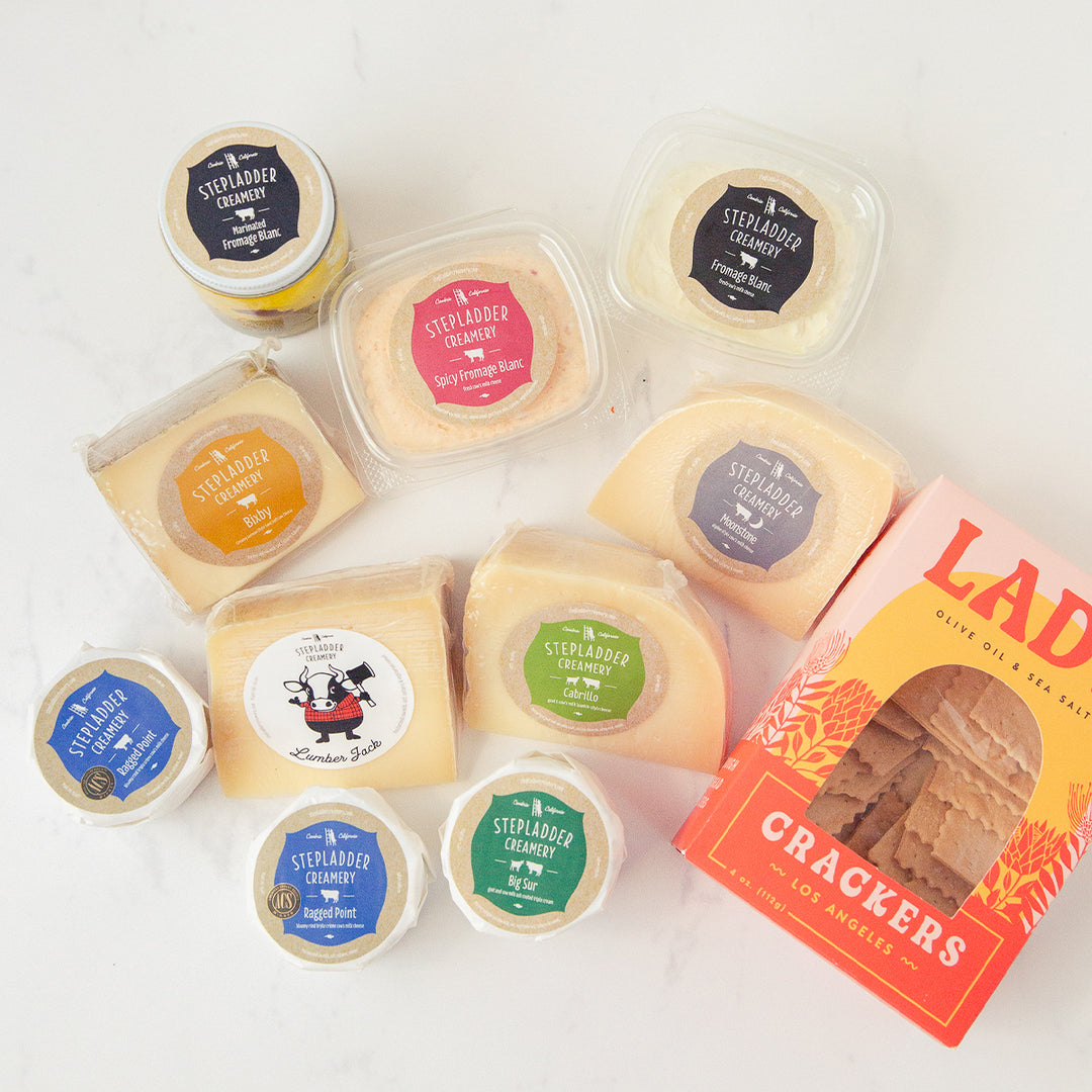 Cheese Party Pack - Cheese Variety Pack – Stepladder Ranch & Creamery