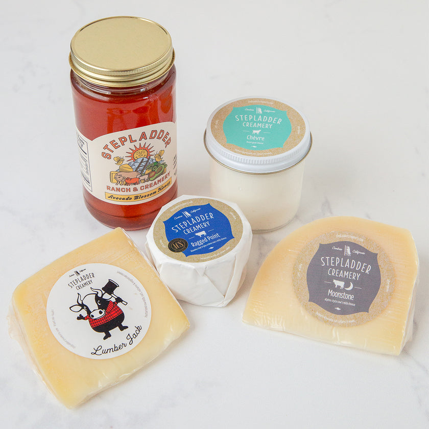 Sunshine Bundle - Cheese Variety Pack – Stepladder Ranch & Creamery